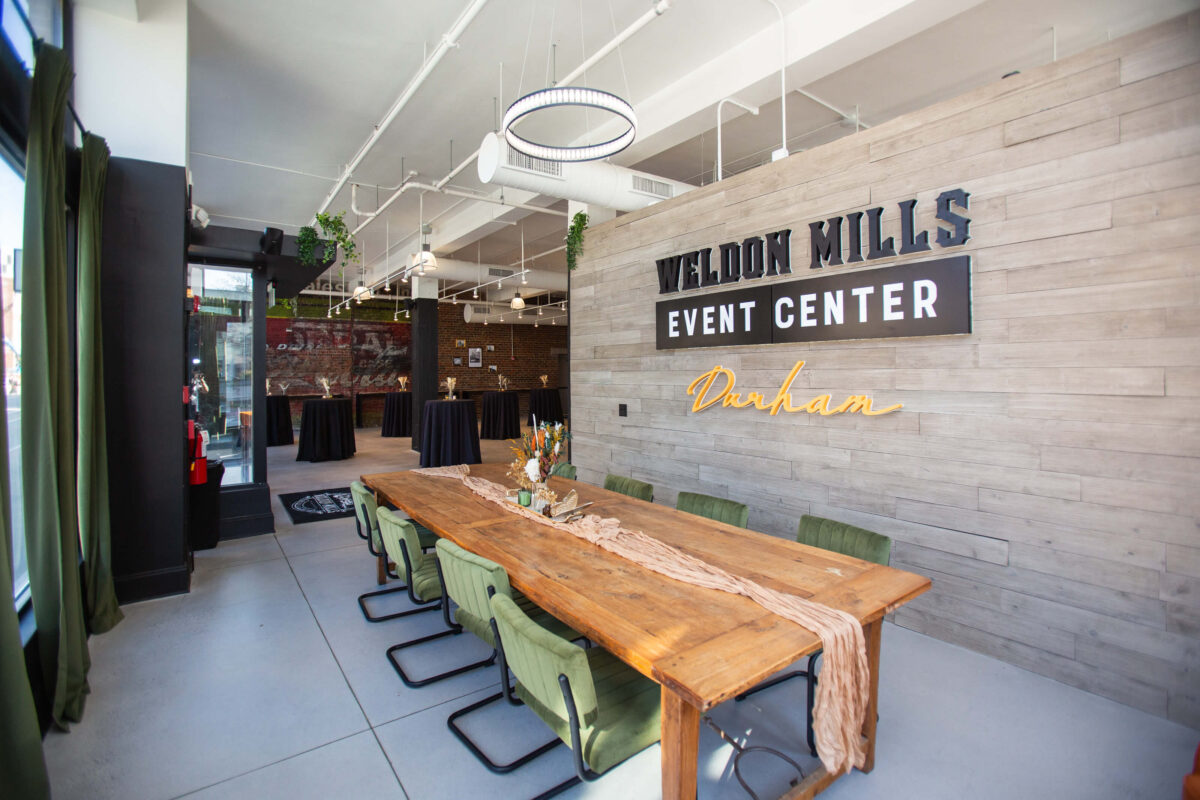 Private Parties - Weldon Mills Durham